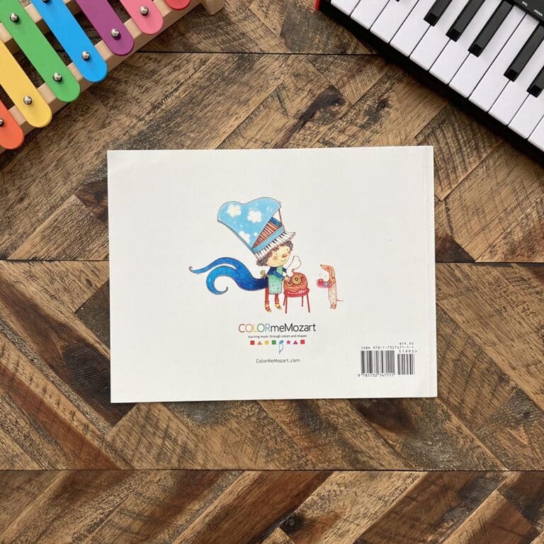 Book Set - Level 1 and Level 2 - Color Me Mozart