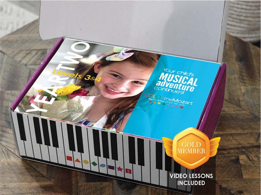 Year Two Bundle with Video Course Access - Color Me Mozart