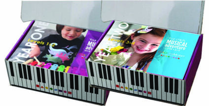 Deluxe Bundle with Piano Keyboard – Color Me Mozart