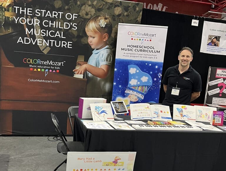 Homeschool Conventions - Color Me Mozart